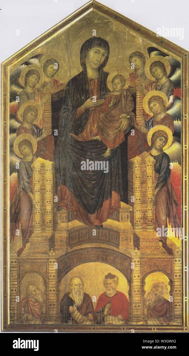 Madonna mit engeln hi-res stock photography and images - Alamy