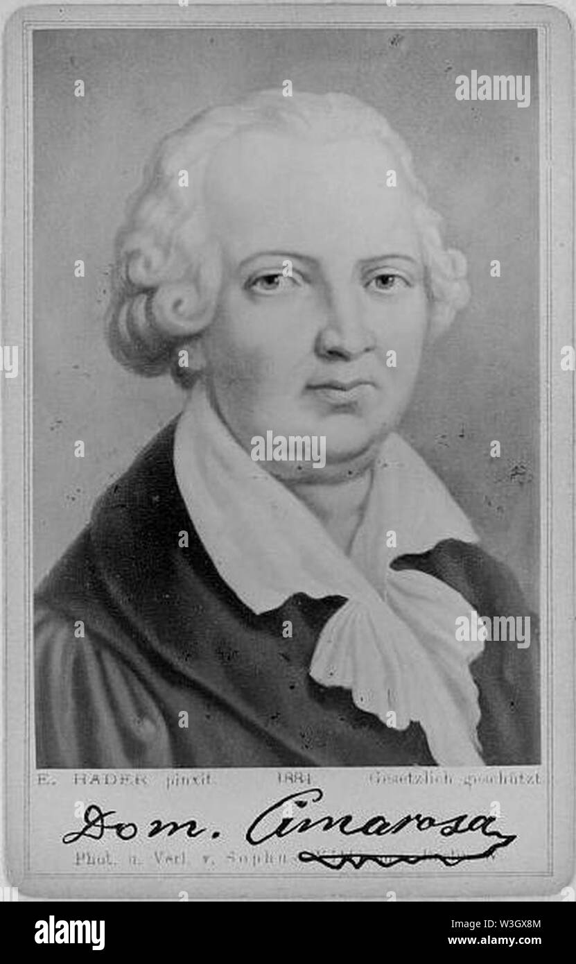 Cimarosa hi-res stock photography and images - Alamy