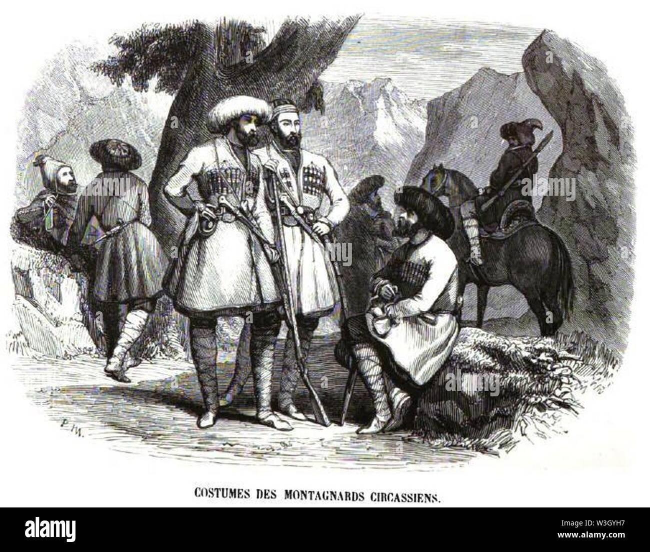 Circassians hi-res stock photography and images - Alamy