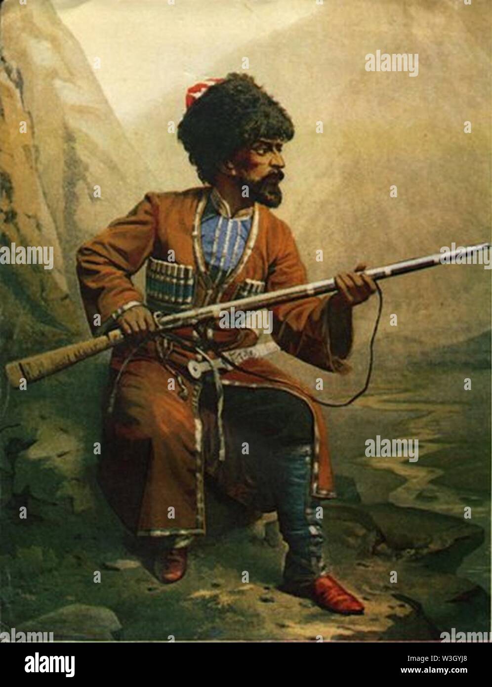 Circassian warrior hi-res stock photography and images - Alamy