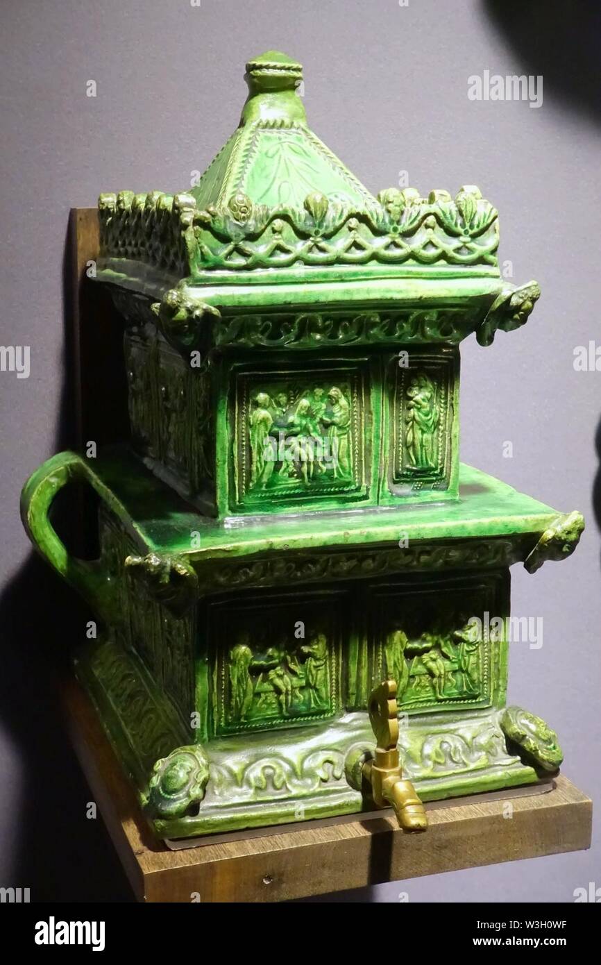Cistern, Austria, late 1500s, ceramic Stock Photo - Alamy