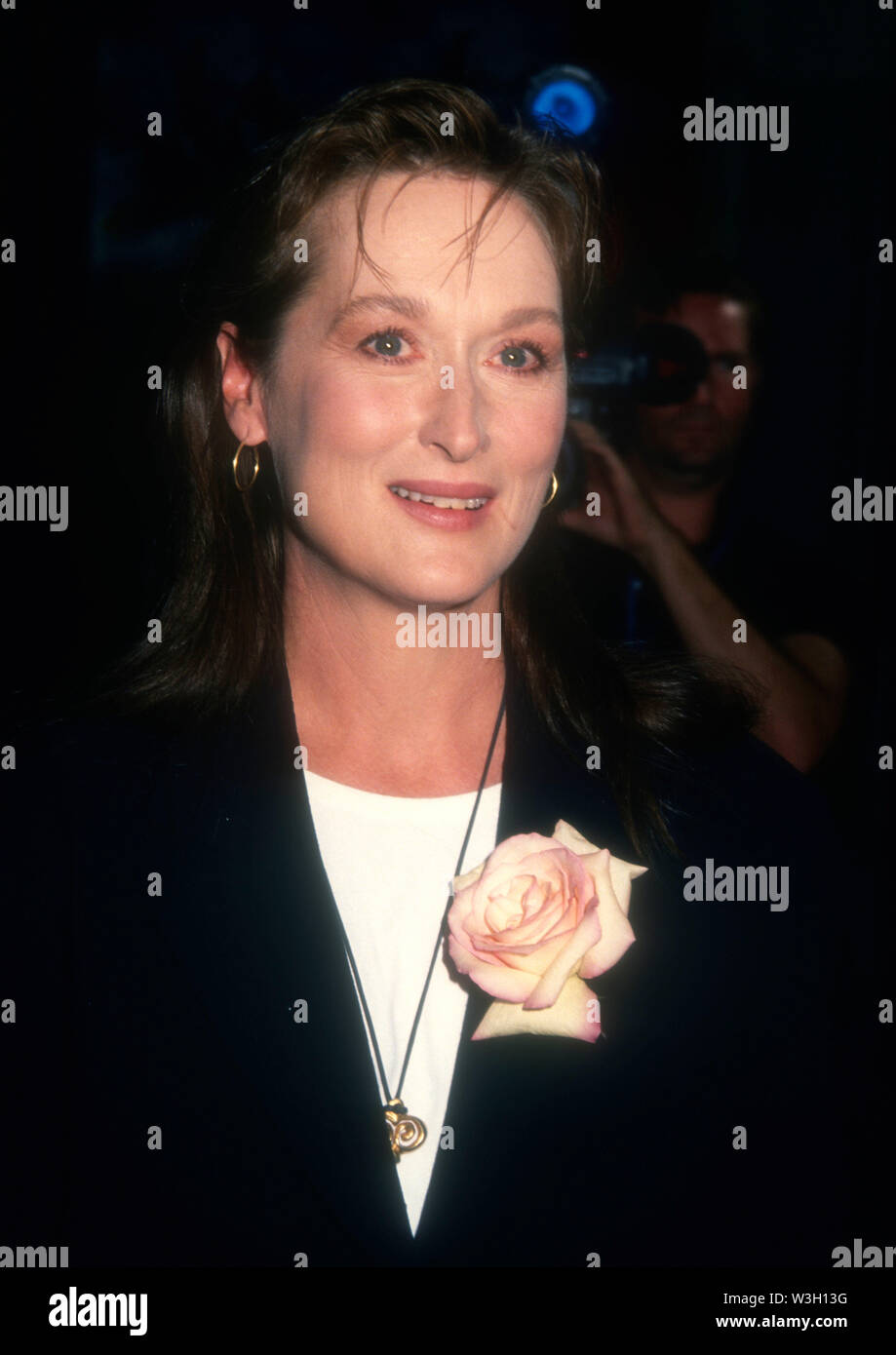 Hollywood, California, USA 25th September 1994 Actress Meryl Streep ...