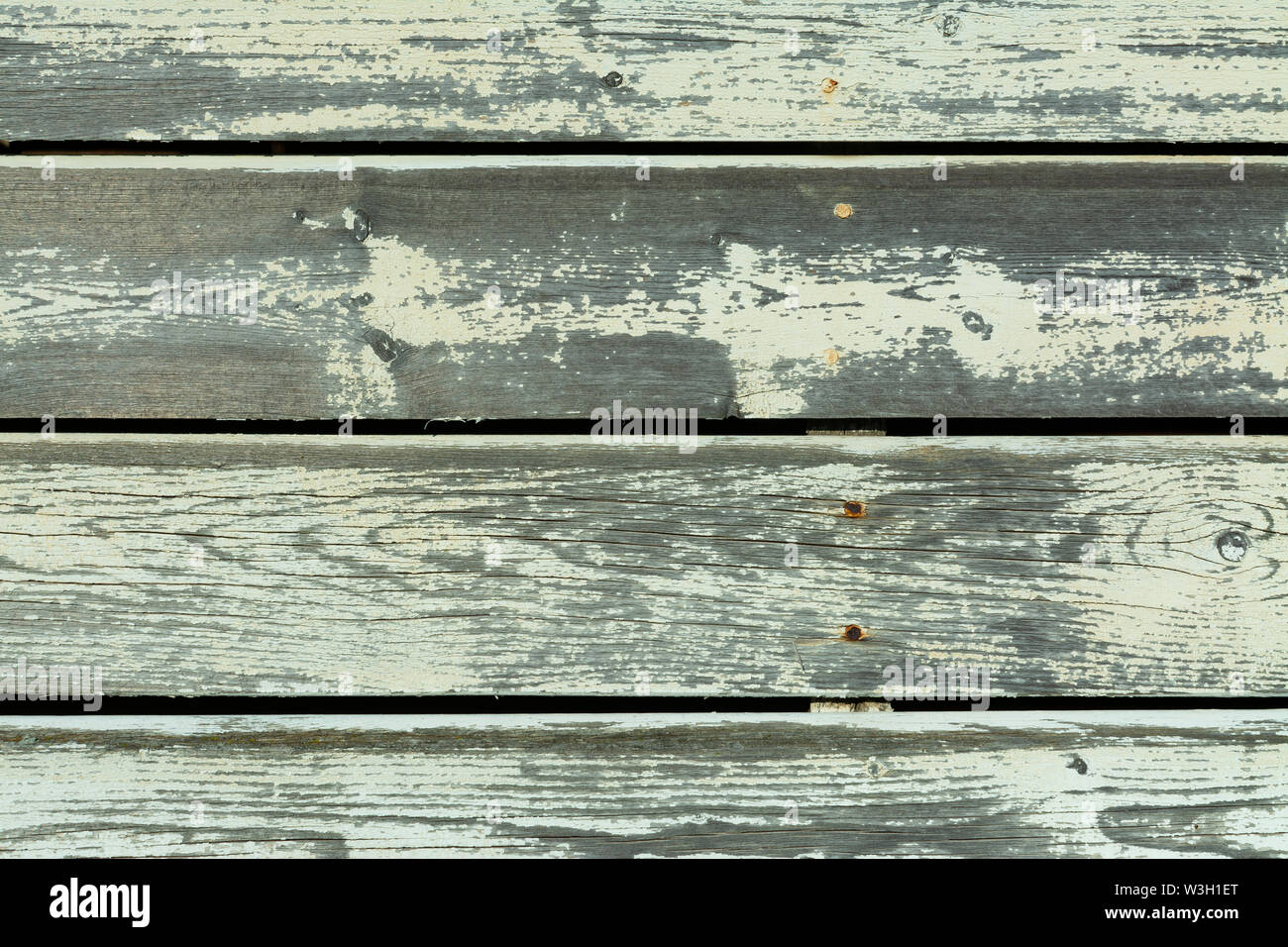 Old weathered barn wood on side of barn in rural Illinois Stock Photo ...