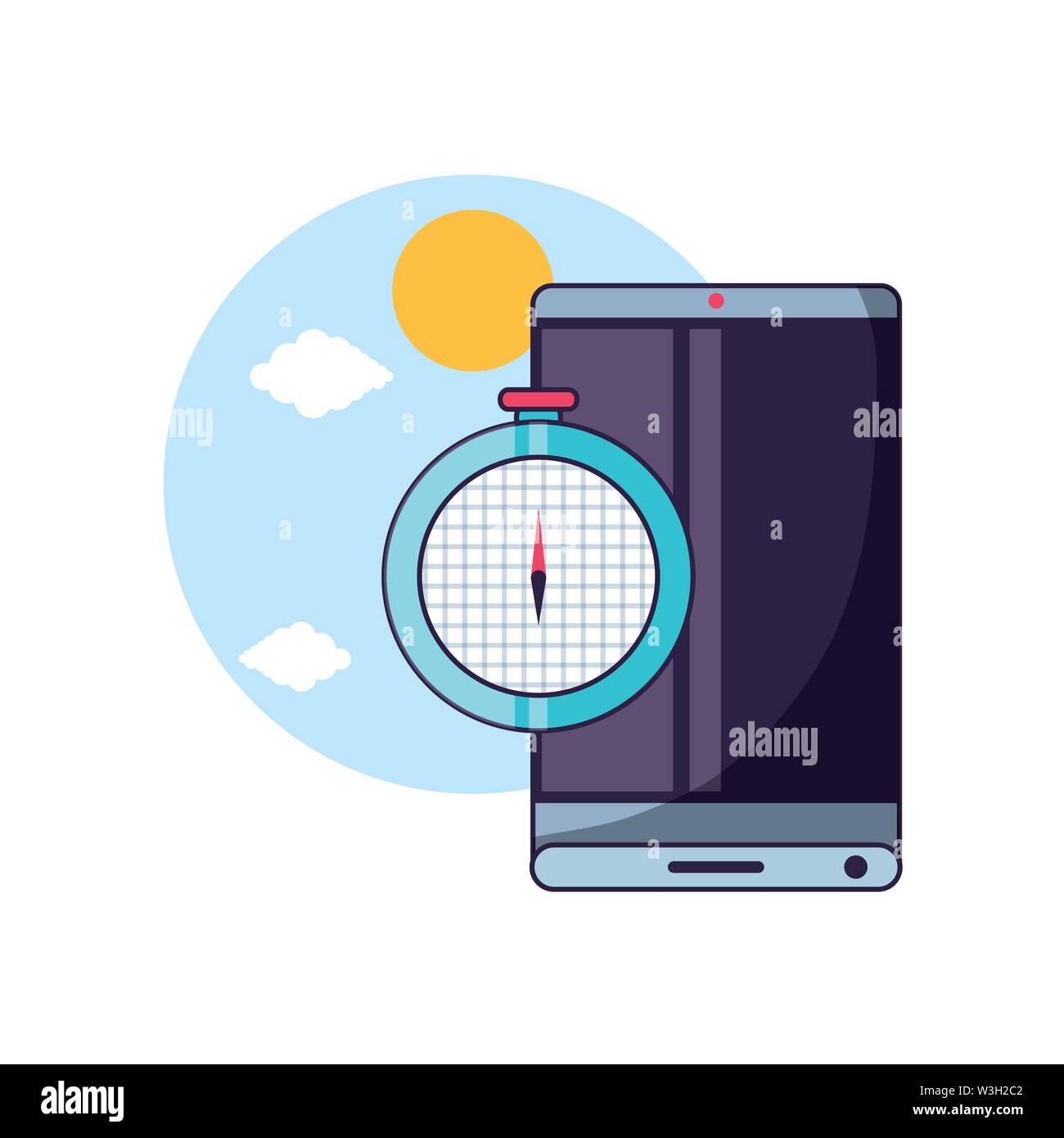 Guiding device Stock Vector Images - Alamy