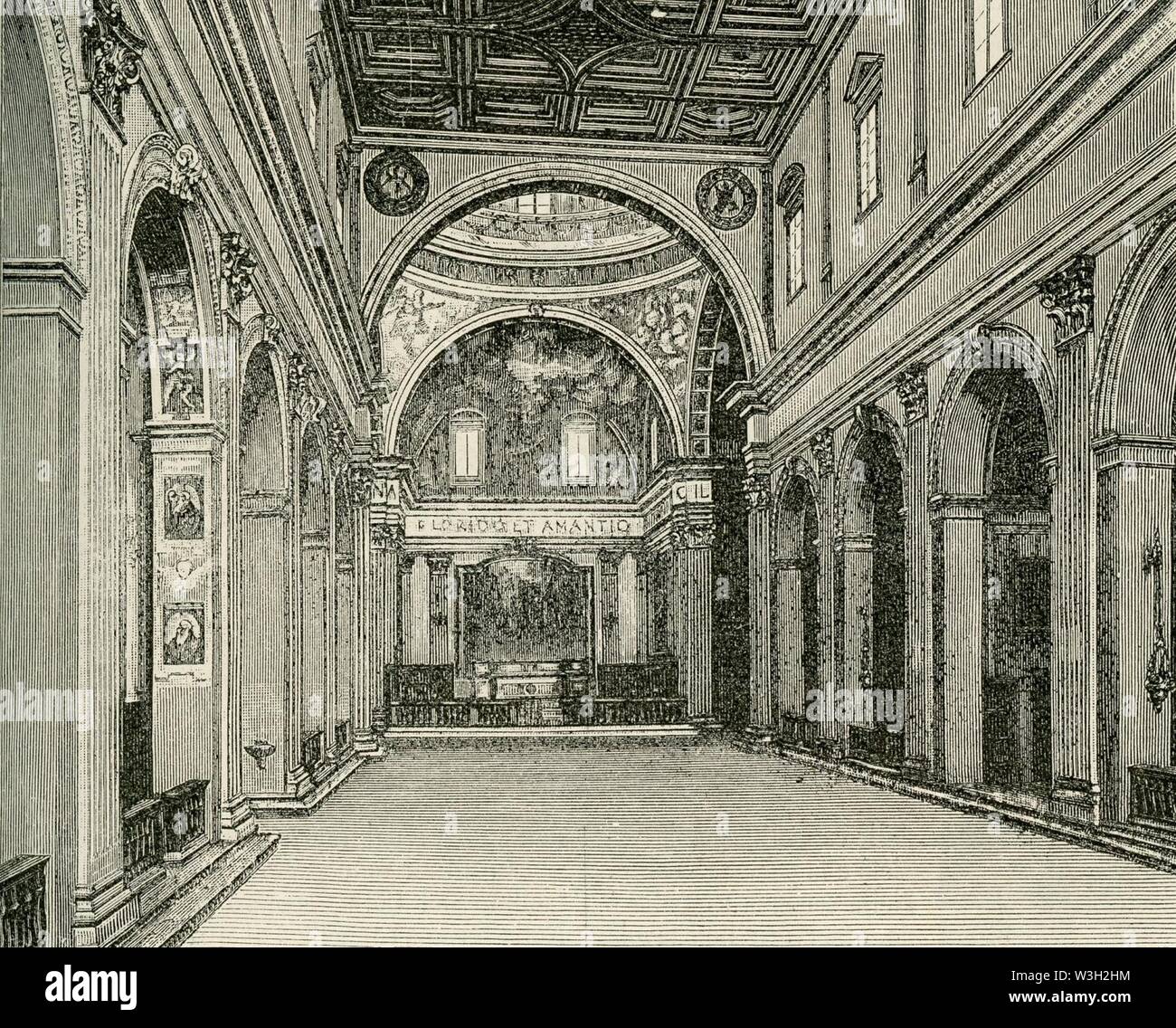 Città di Castello interno del Duomo Stock Photo - Alamy