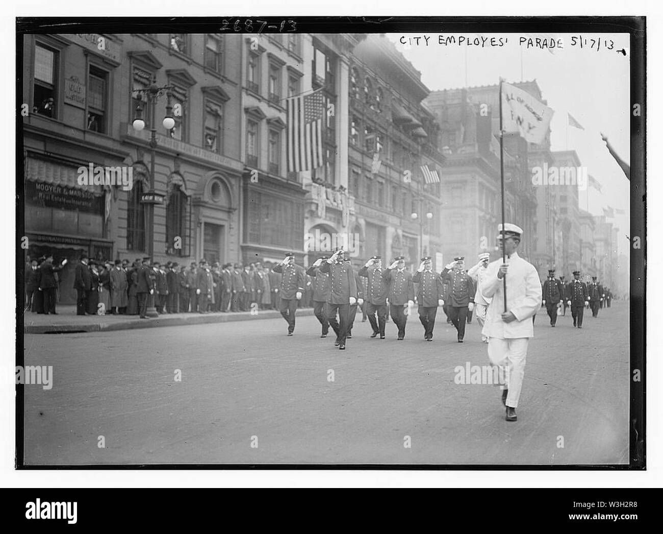 City Employees' parade Stock Photo - Alamy