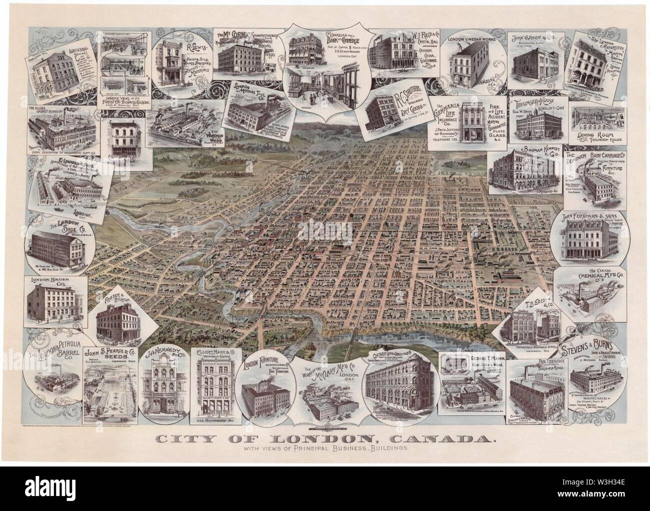 Classic views of london Cut Out Stock Images & Pictures - Alamy