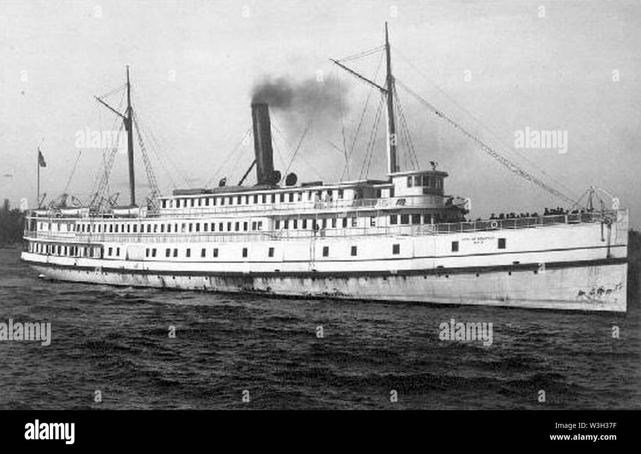 City of Seattle (steamship) 1890s Stock Photo - Alamy