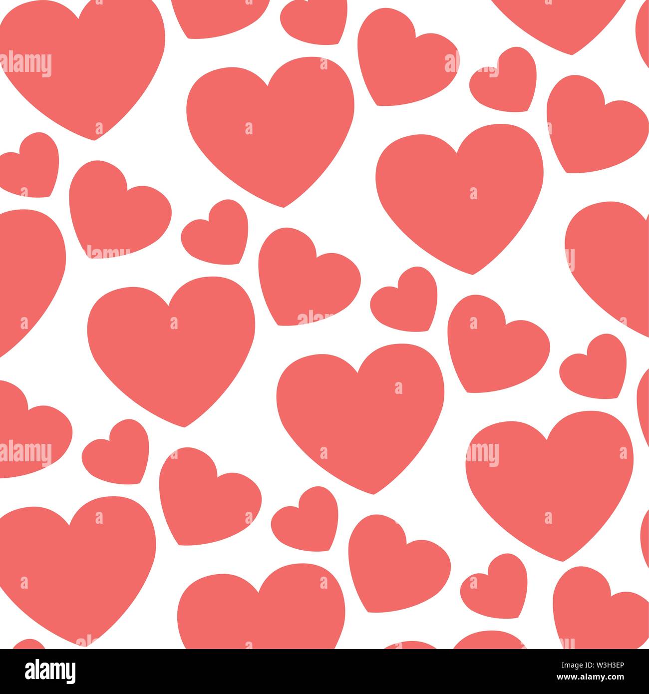 love hearts romantic passion background Stock Vector Image & Art - Alamy