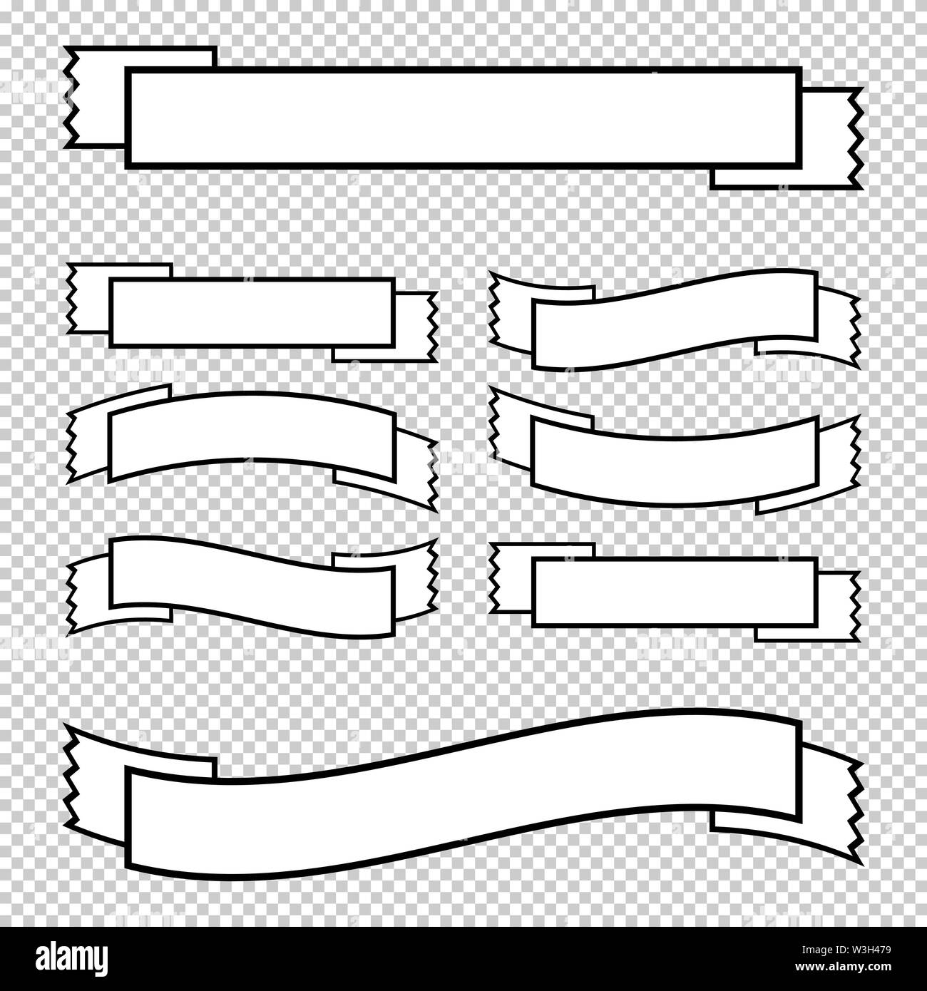 Simple Ribbon Vector