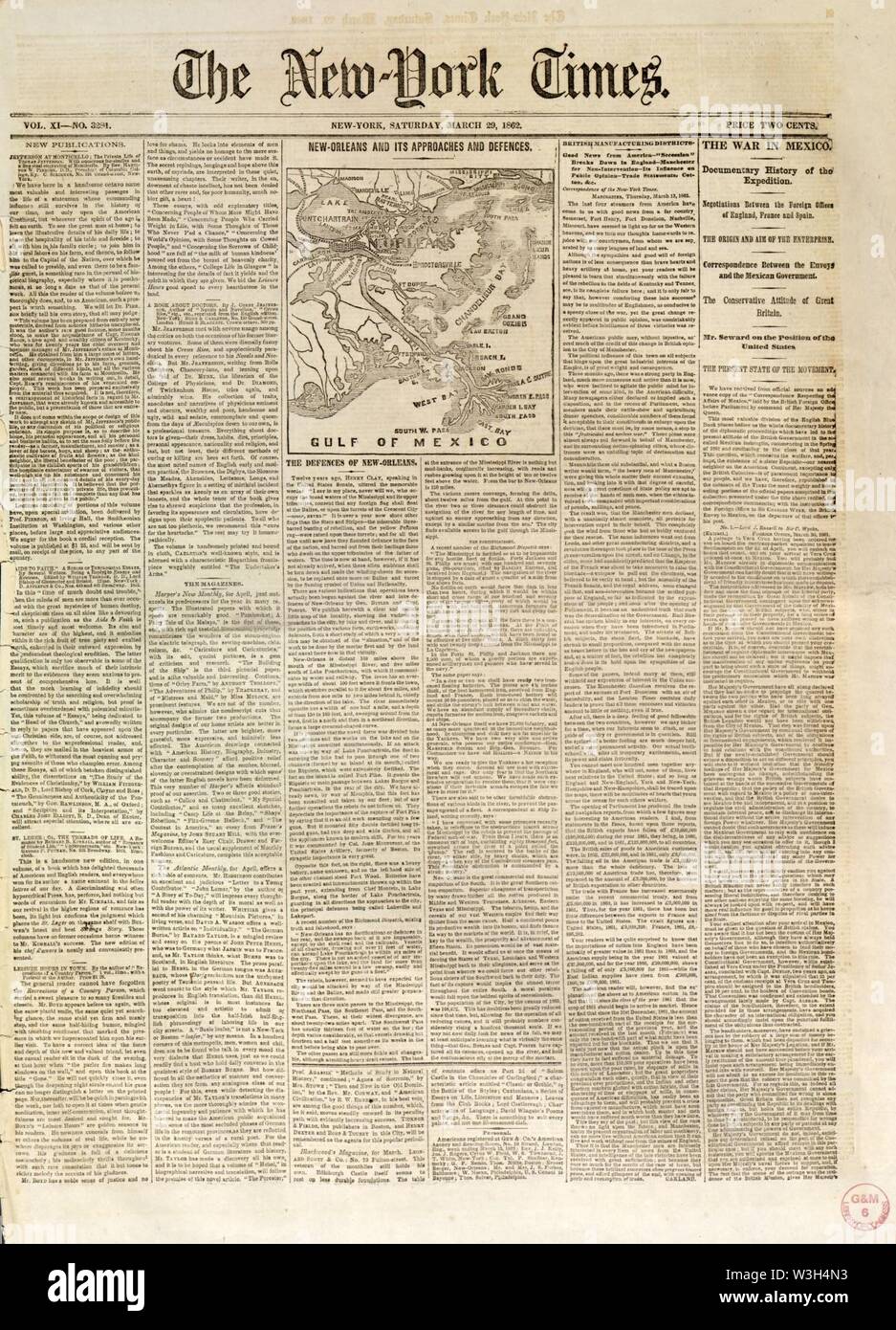 Civil War newspaper maps from the New York times and the New York ...