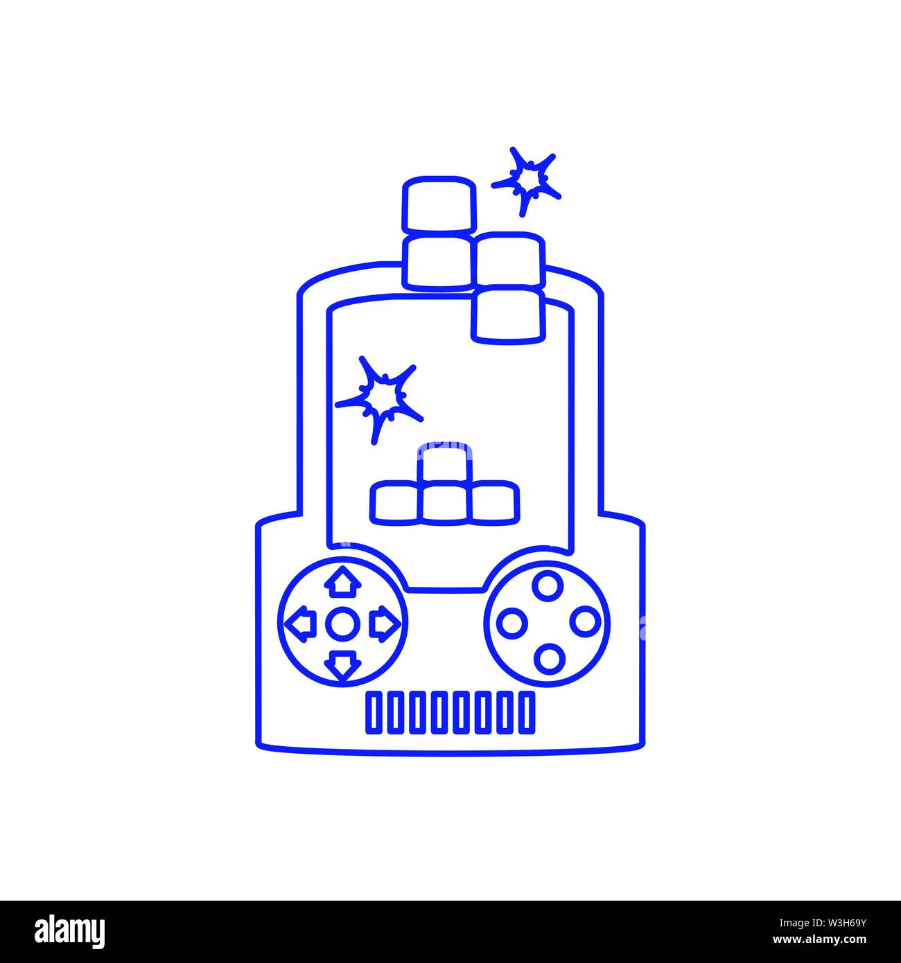 Gaming blocks Stock Vector Images - Alamy