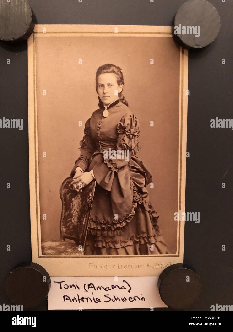 Clara Antonie Freudenberg (1856-1939) portrait Stock Photo - Alamy