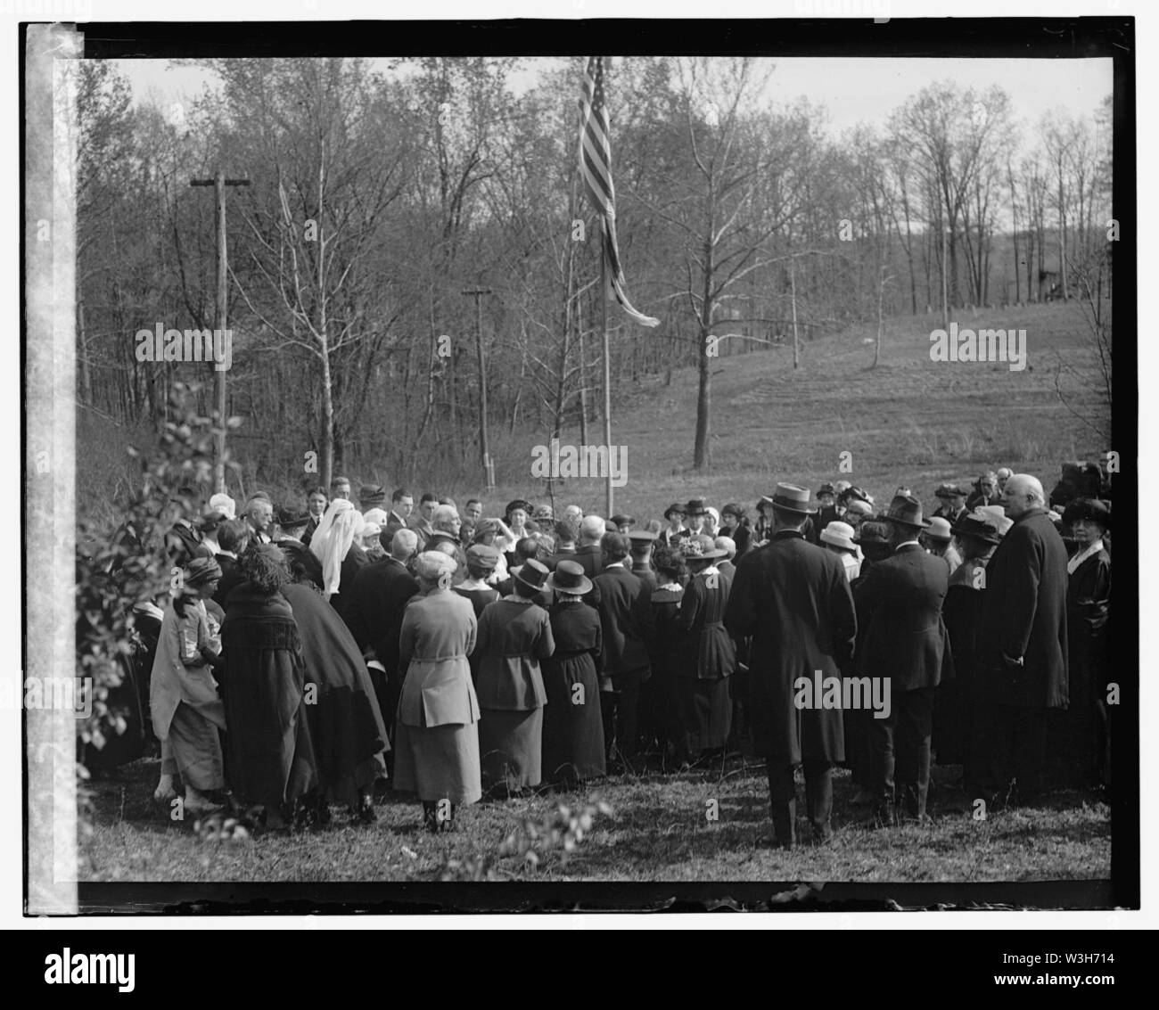 Historical tree planting Cut Out Stock Images & Pictures - Alamy