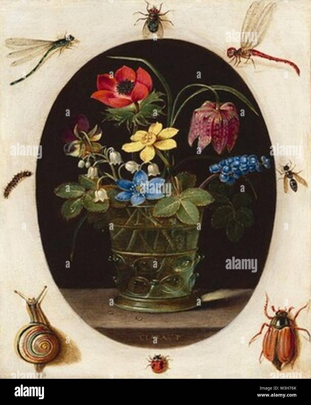 Still life flowers insects hi-res stock photography and images - Alamy