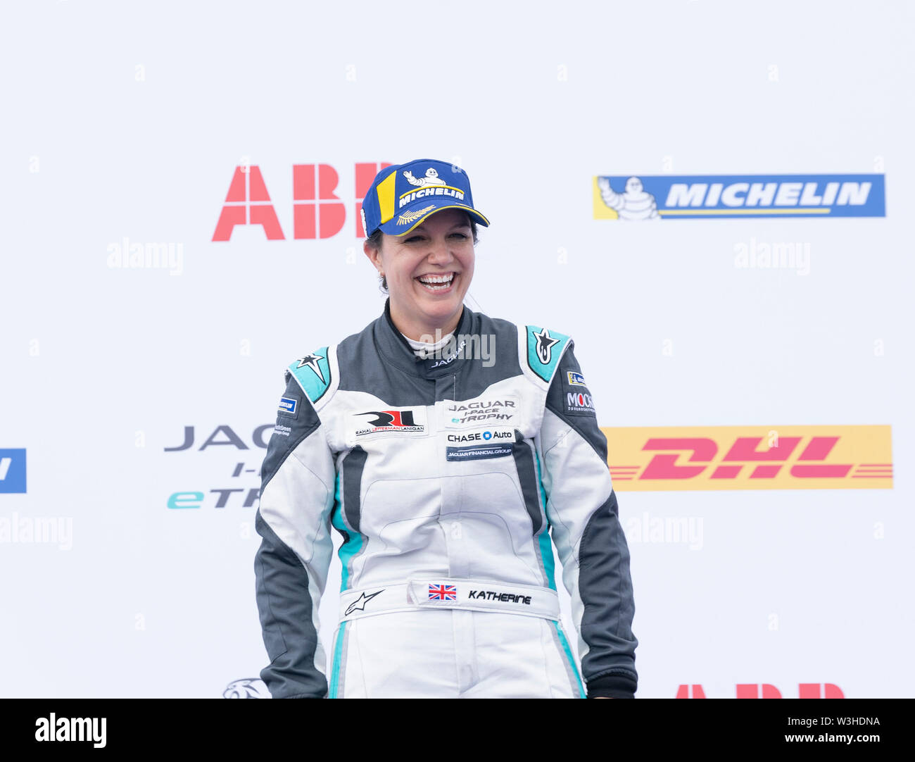 New York, United States. 14th July, 2019. Katherine Legge only woman ...