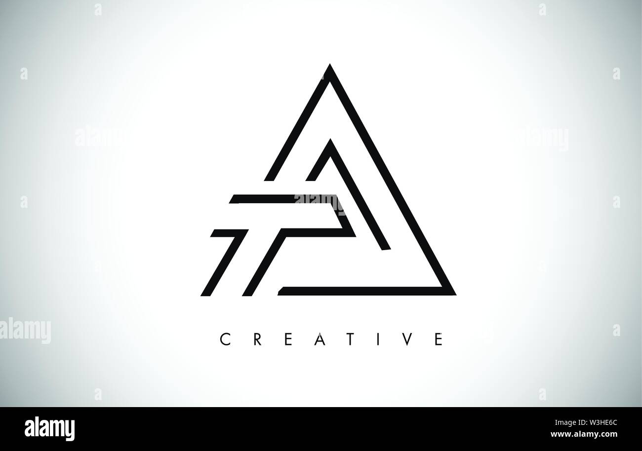 A Letter Monogram Design Logo. Letter A Icon Logo with Modern Monogram ...