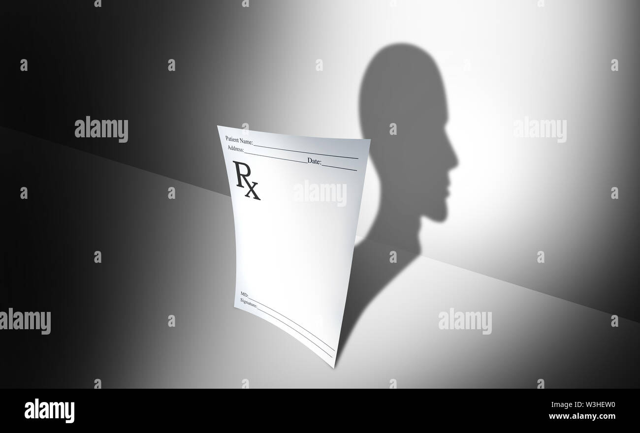 Psychiatric drugs and mental health treatment with a doctor ...