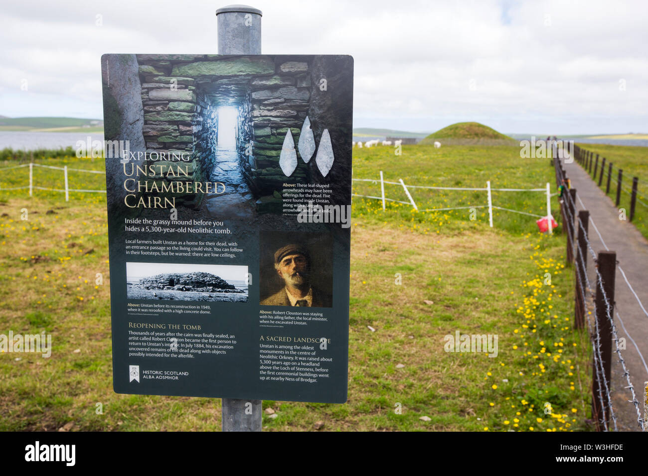 Unstan chambered cairn hi-res stock photography and images - Alamy