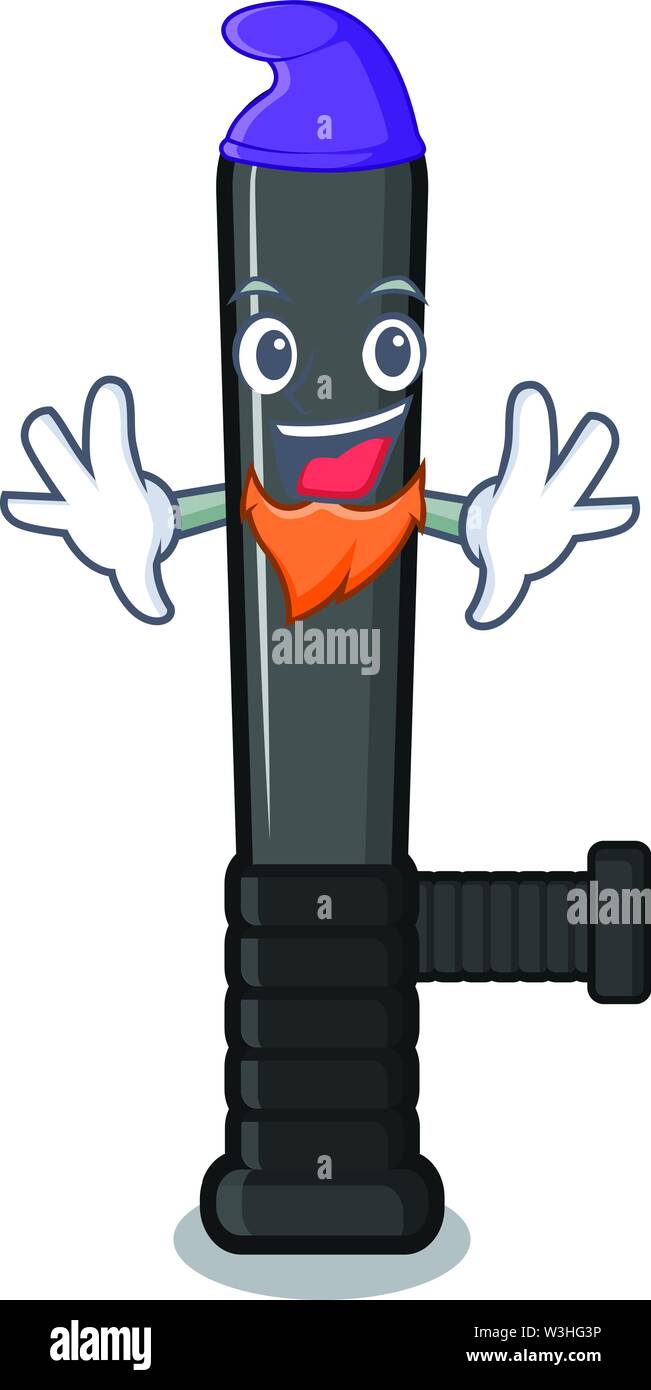Elf police baton isolated with the character Stock Vector Image & Art ...