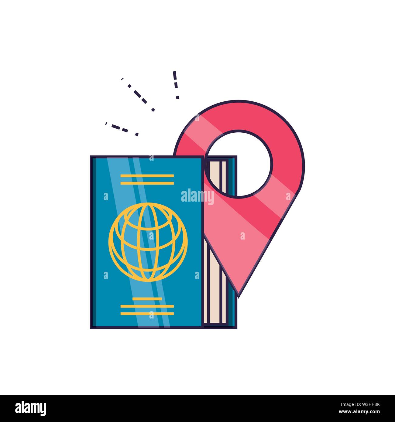 Pin pass Stock Vector Images - Alamy