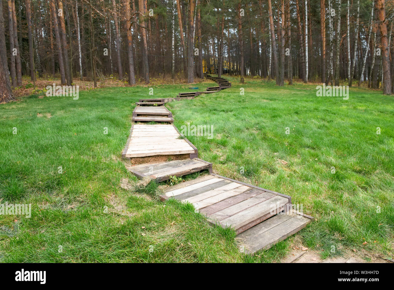 Turf garden steps hi-res stock photography and images - Alamy