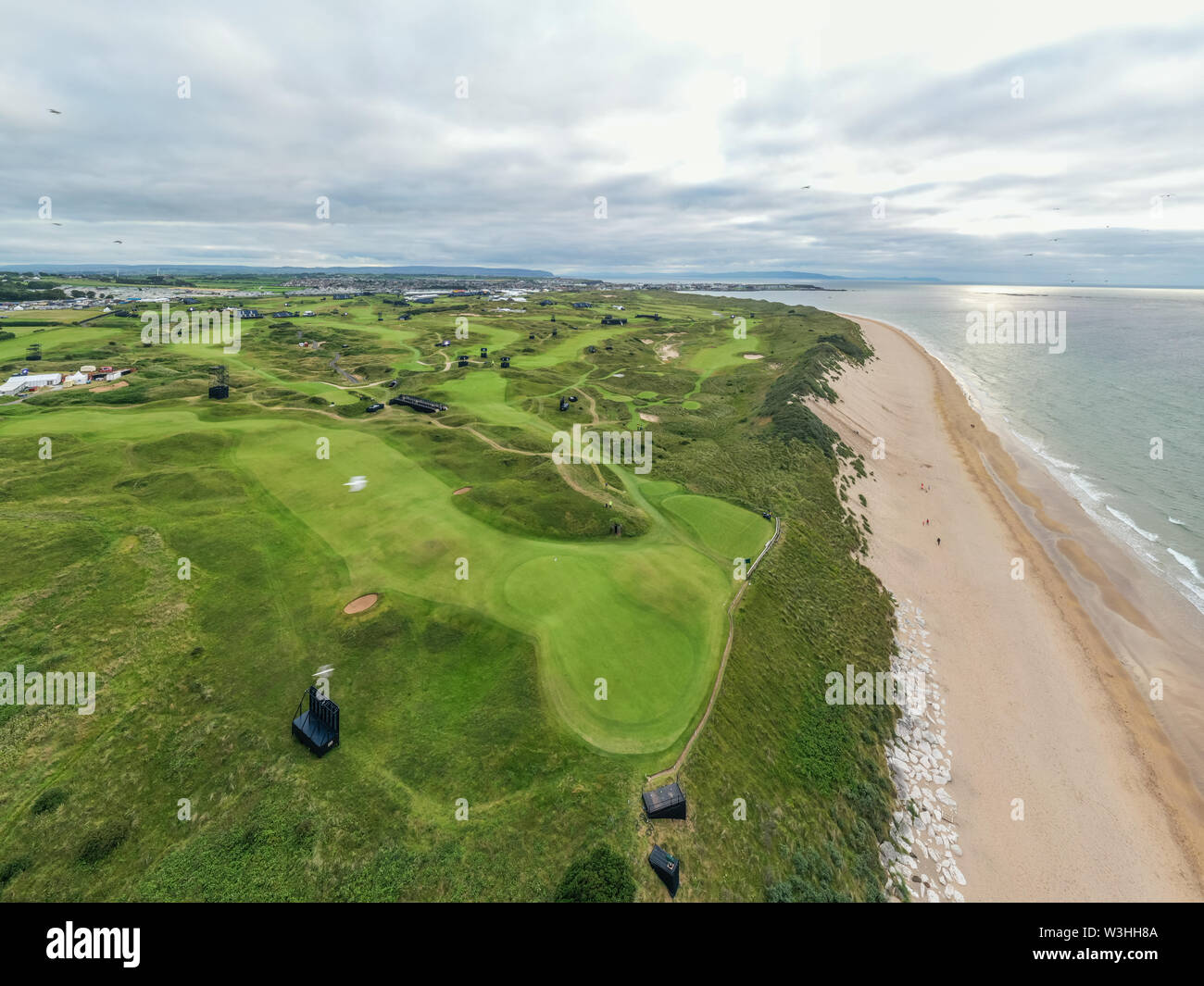 The Open at Royal Portrush Northern Ireland Stock Photo - Alamy