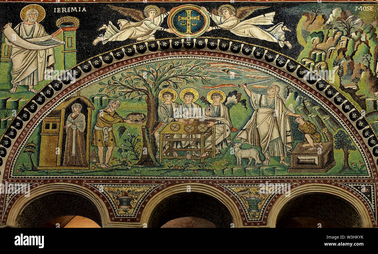 Mosaic of abraham and isaac hi-res stock photography and images - Alamy