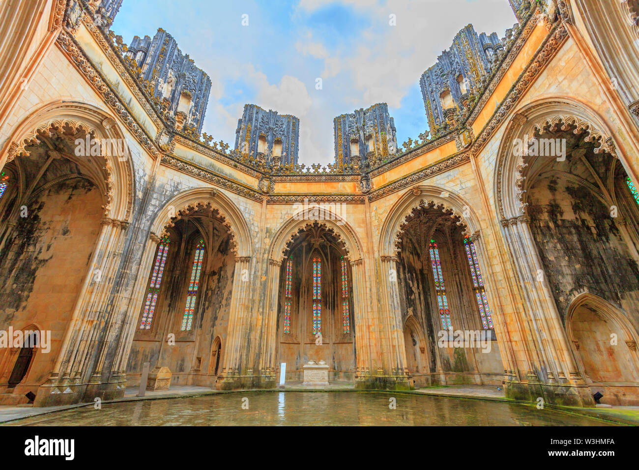 Capela Imperfeitas (Batalha Monastery Stock Photo - Alamy