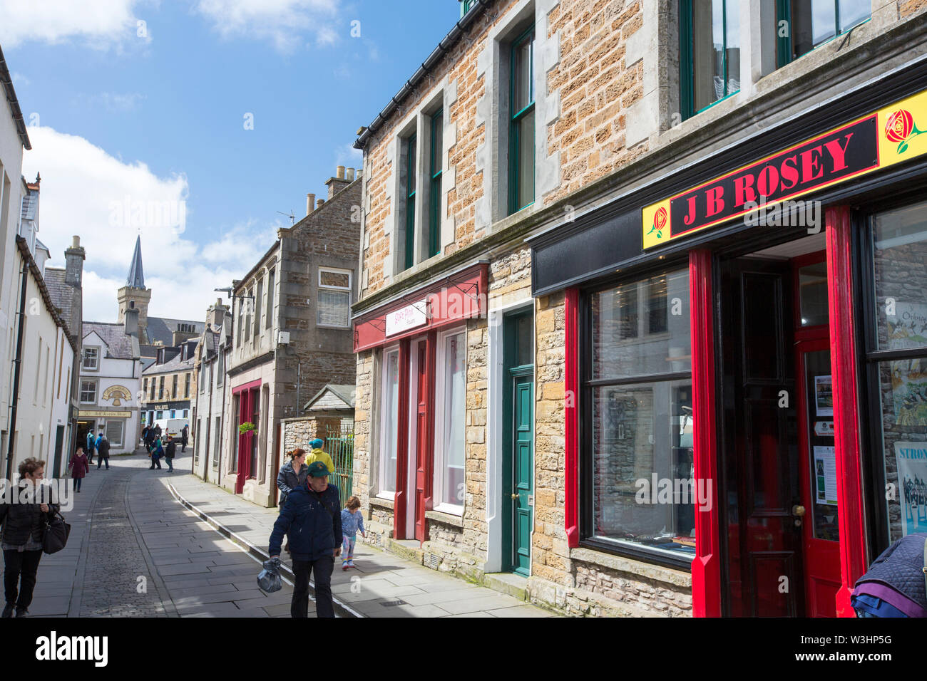 Stromness town on Orkney, Scotland, UK Stock Photo - Alamy