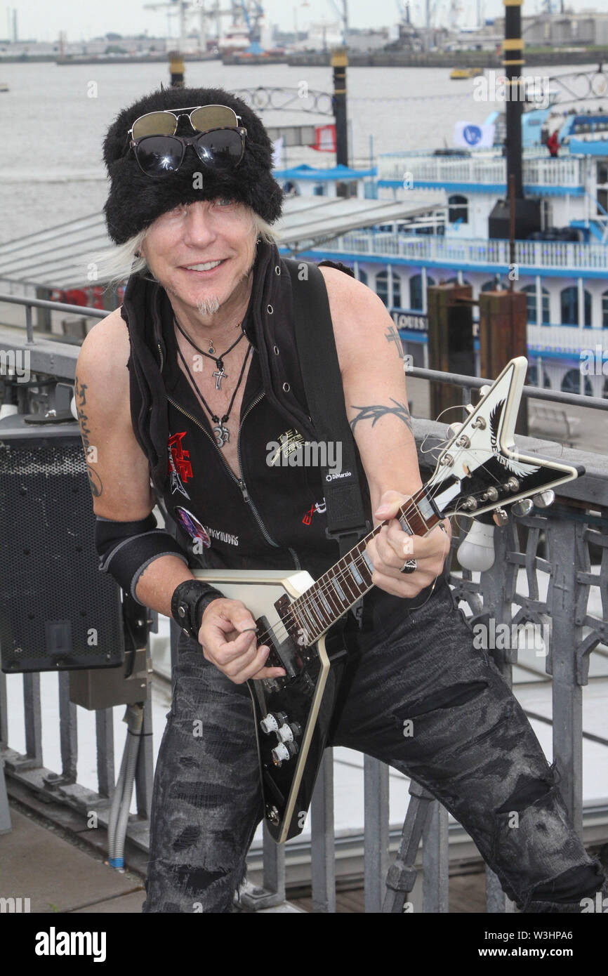 Michael Schenker the German rock guitarist and brother of Rudolf ...
