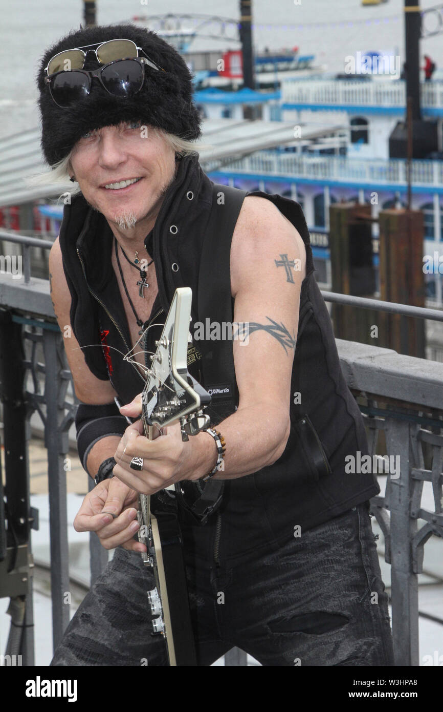 Michael Schenker the German rock guitarist and brother of Rudolf ...