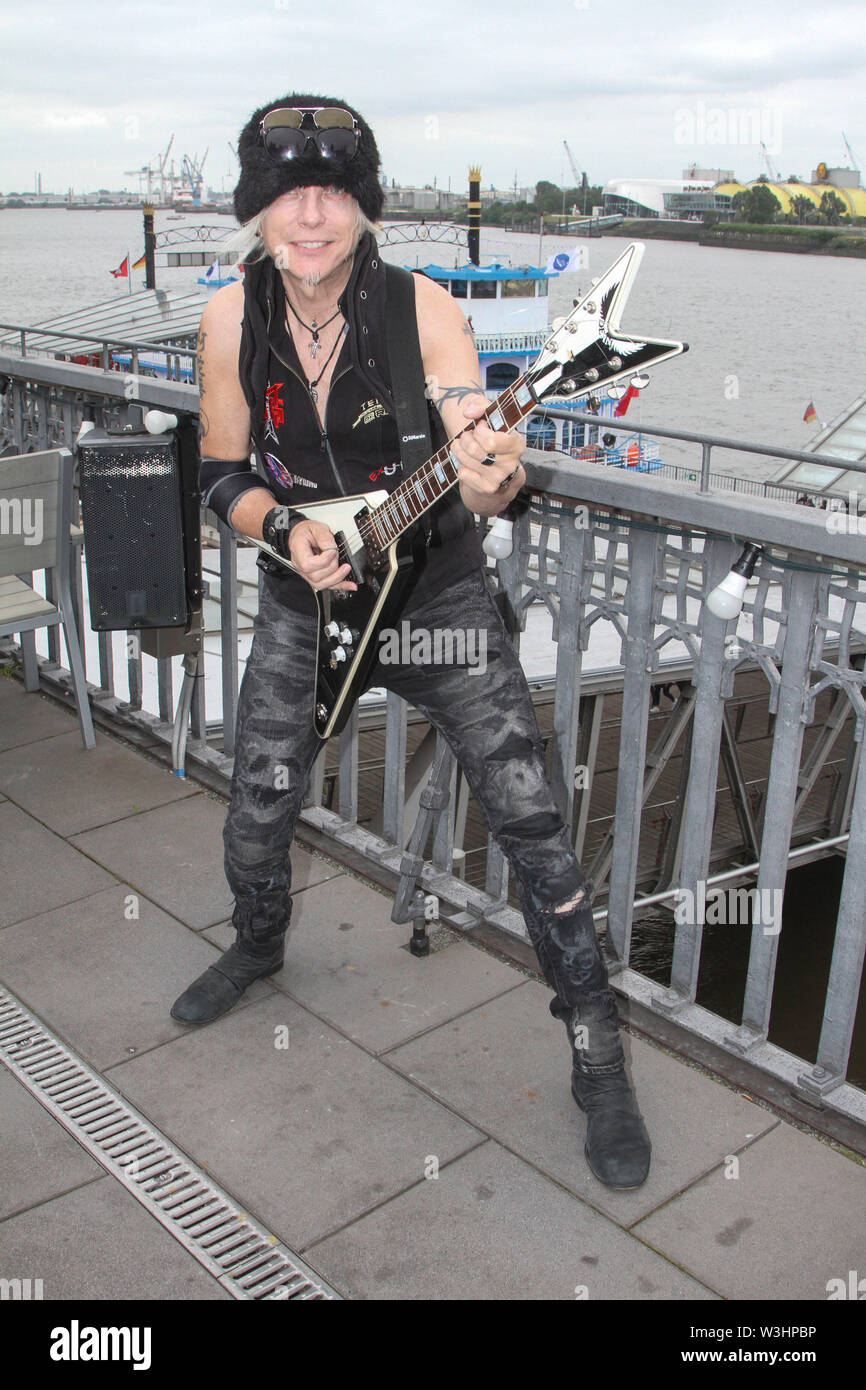 Michael Schenker the German rock guitarist and brother of Rudolf ...