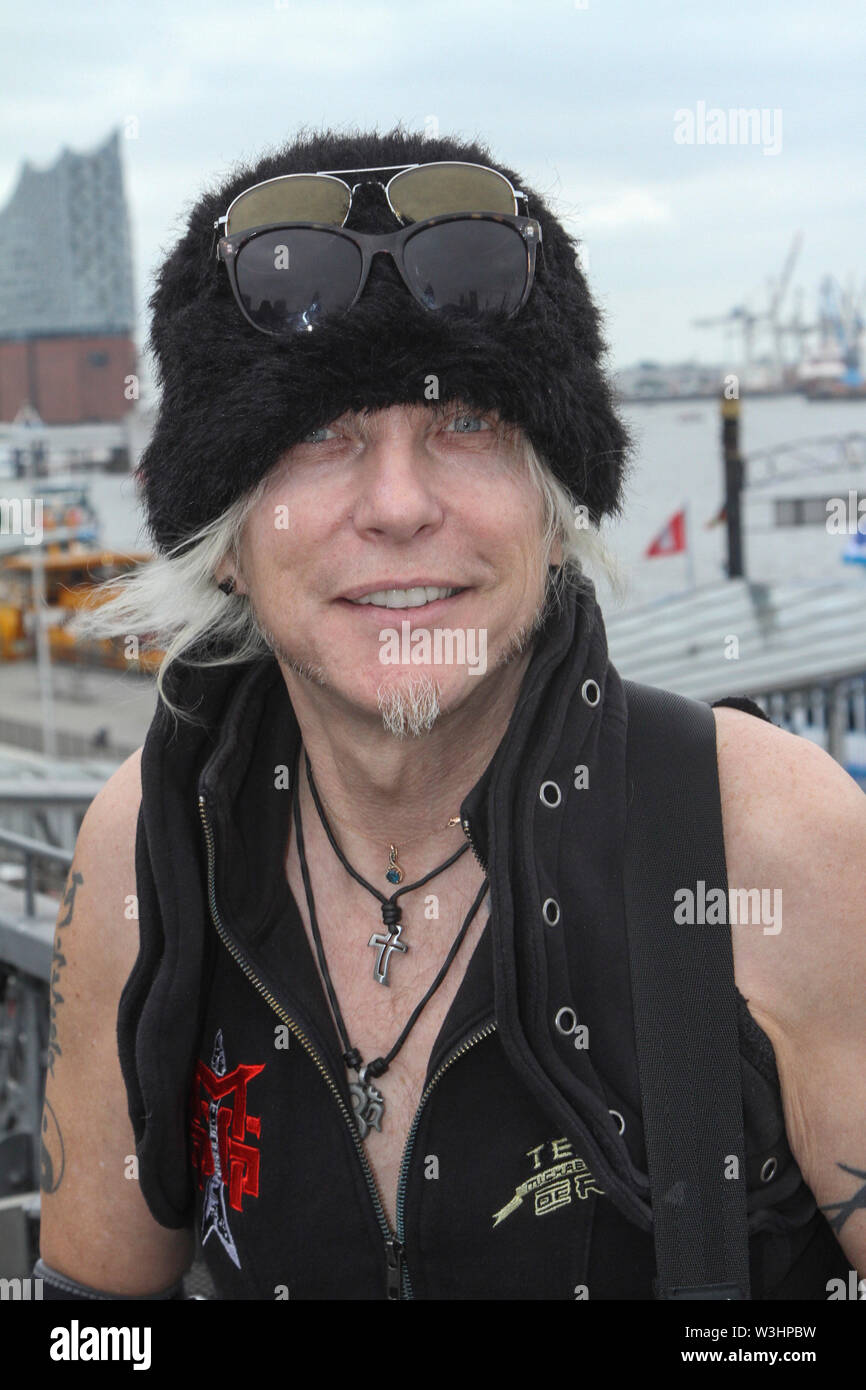 Michael Schenker the German rock guitarist and brother of Rudolf ...