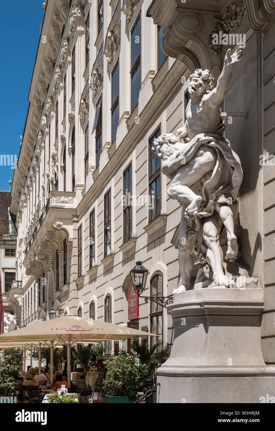 Inner Courtyard (Innerer Burghof), Imperial Chancellery Wing ...
