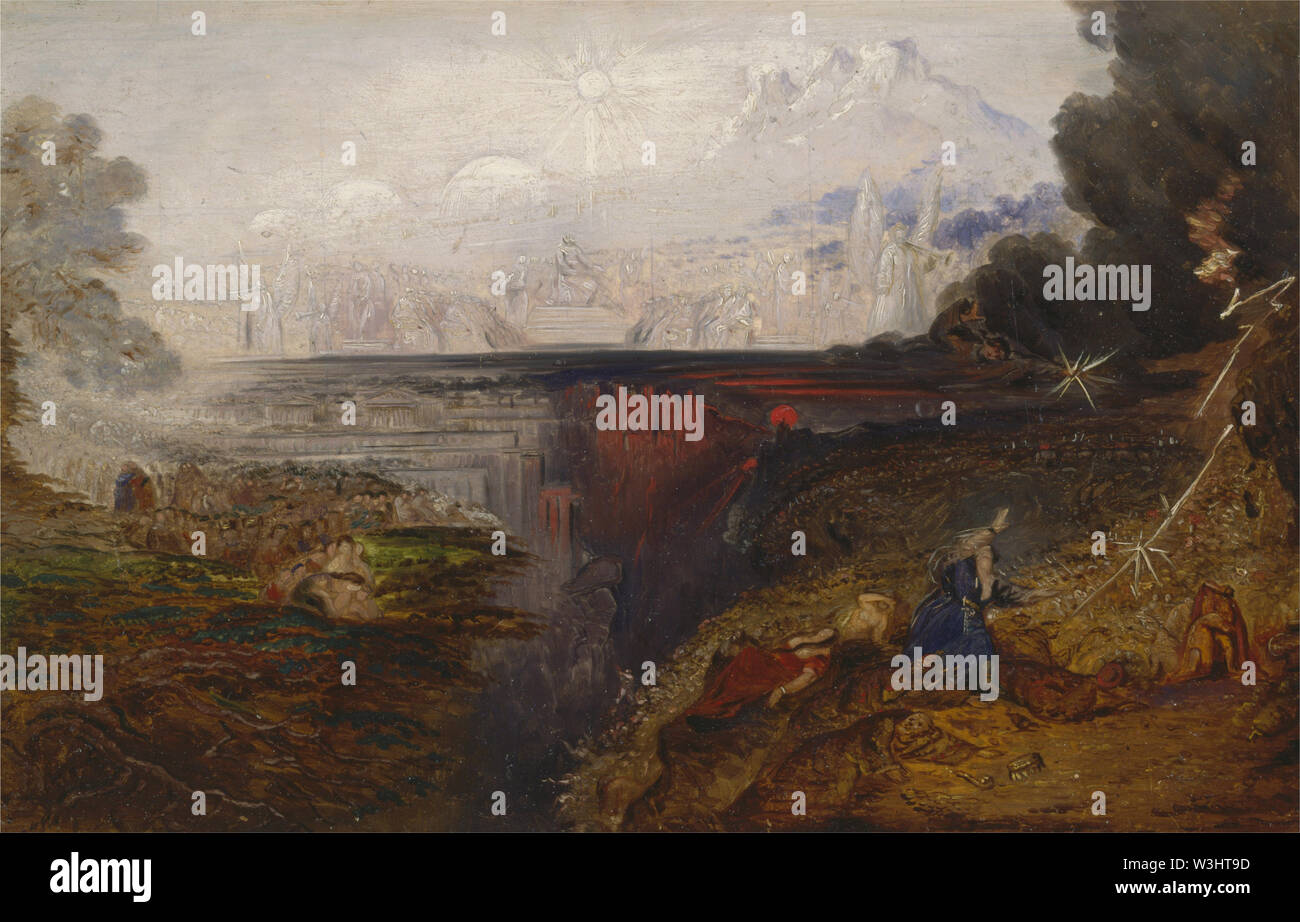 6488. The Last Judgement, John Martin, c. 1851 Stock Photo - Alamy