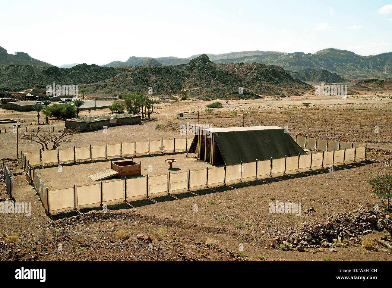 6490. RECONSTRUCTION (in Timnah) OF THE TABERNACLE, THE TENT OF WORSHIP ...