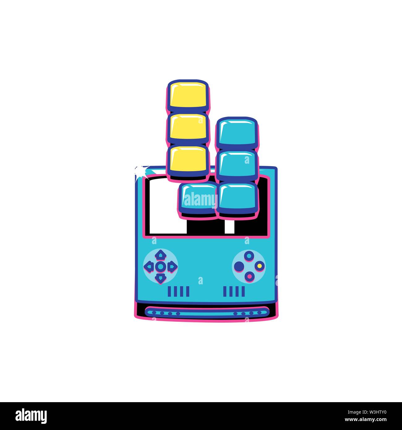 Gaming blocks Stock Vector Images - Alamy