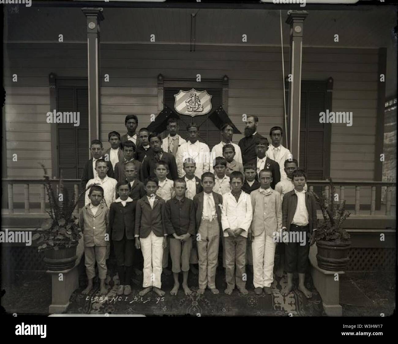 Class of Number 1 Saint Louis College (a) photograph by Brother Bertram ...