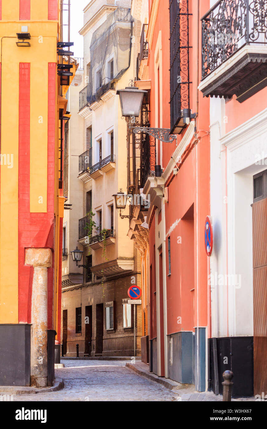 Typical street in andalusia hi-res stock photography and images - Alamy