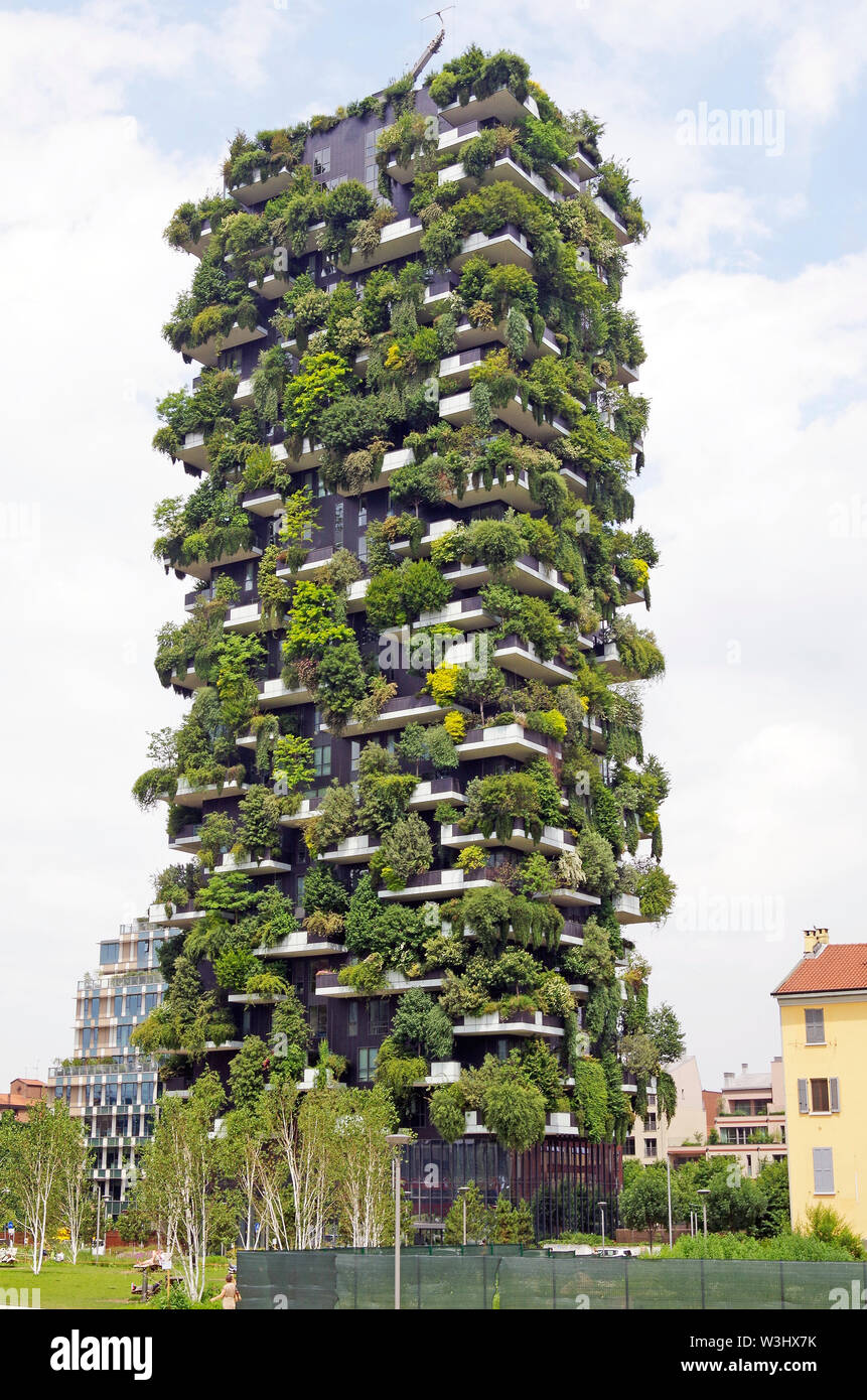 Bosco Verticale, Vertical Forest, two environmentally friendly ...