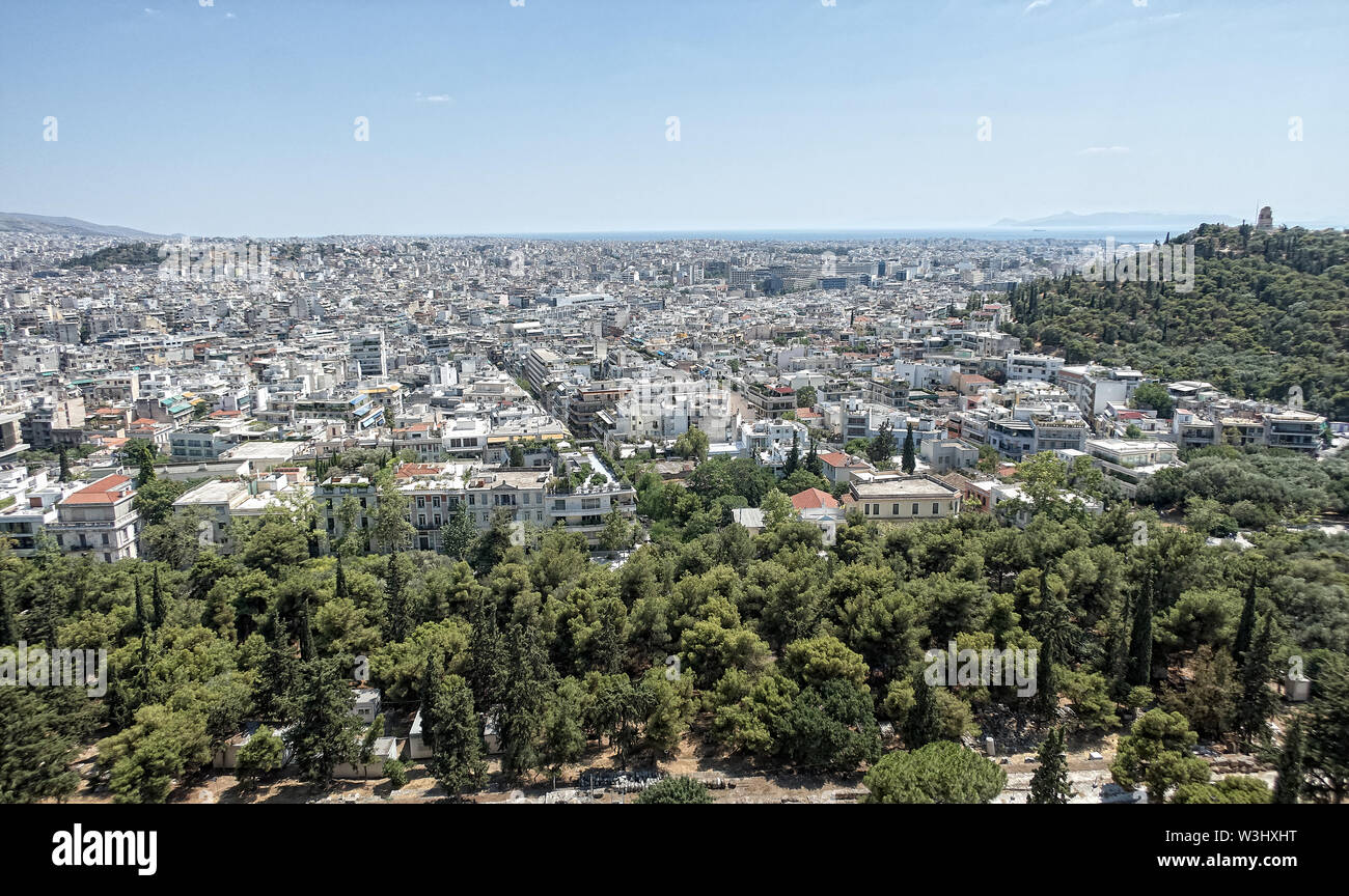 Aerial parthenon hi-res stock photography and images - Alamy