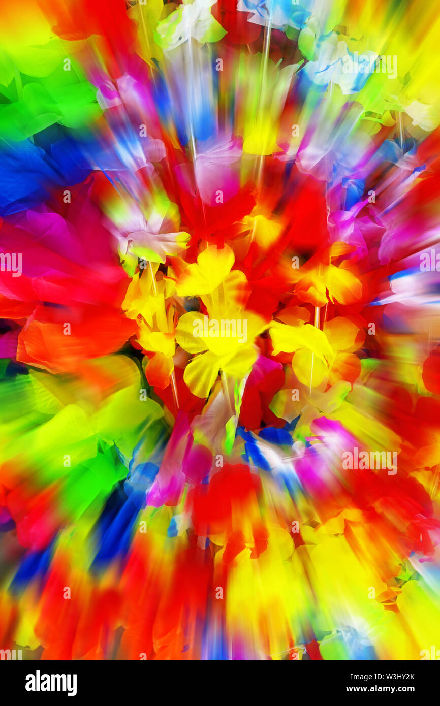 Explosion of colours red yellow green blue Stock Photo - Alamy