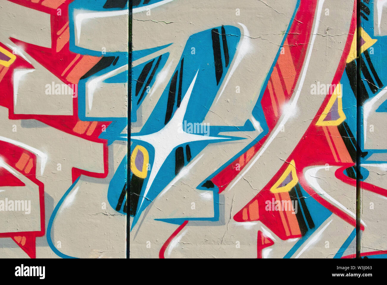 Graffiti style letters hi-res stock photography and images - Alamy