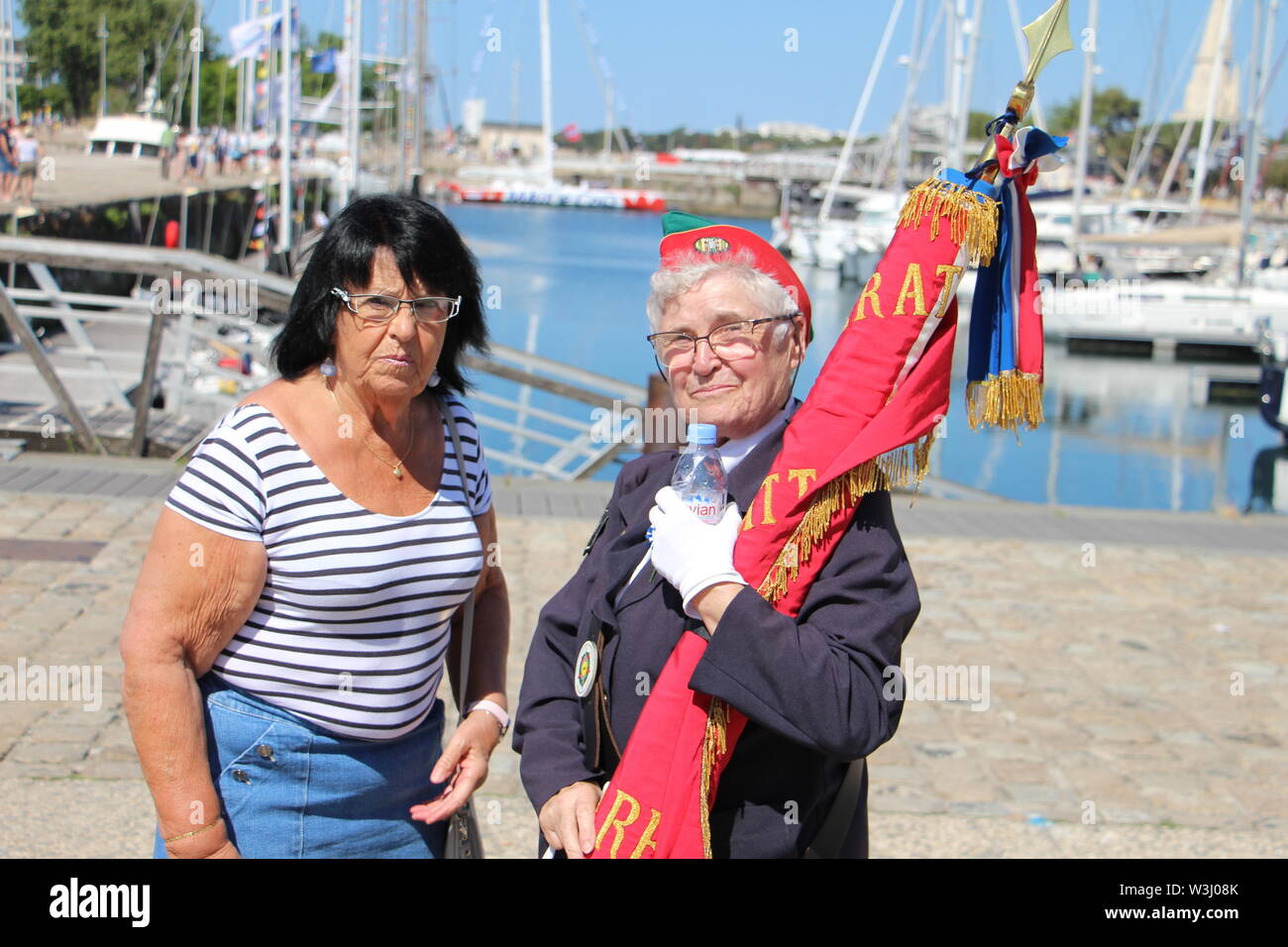 Celebration of the July 14 National Festival on La Rochelle Stock Photo ...