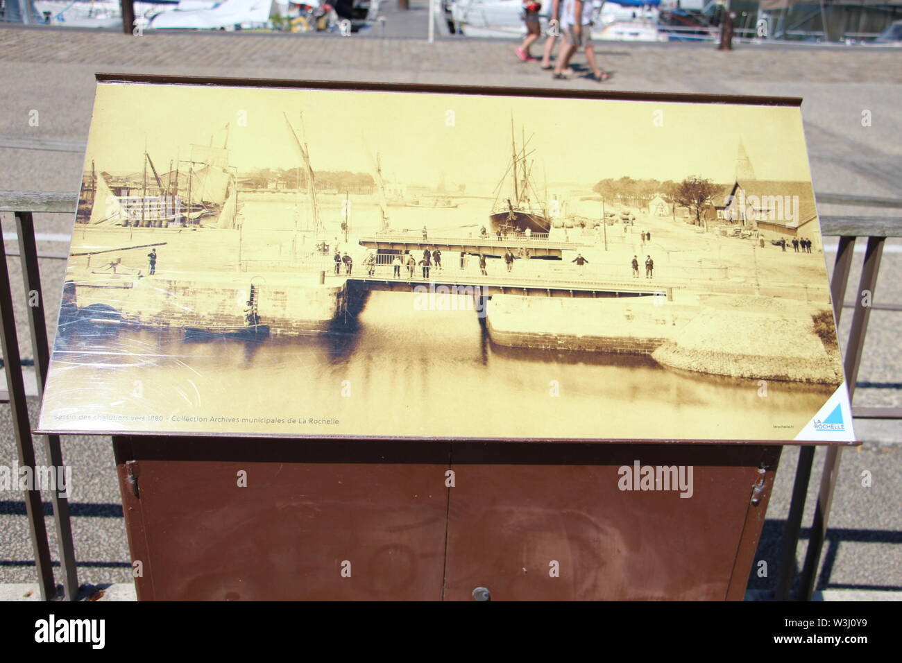 Celebration of the July 14 National Festival on La Rochelle Stock Photo ...