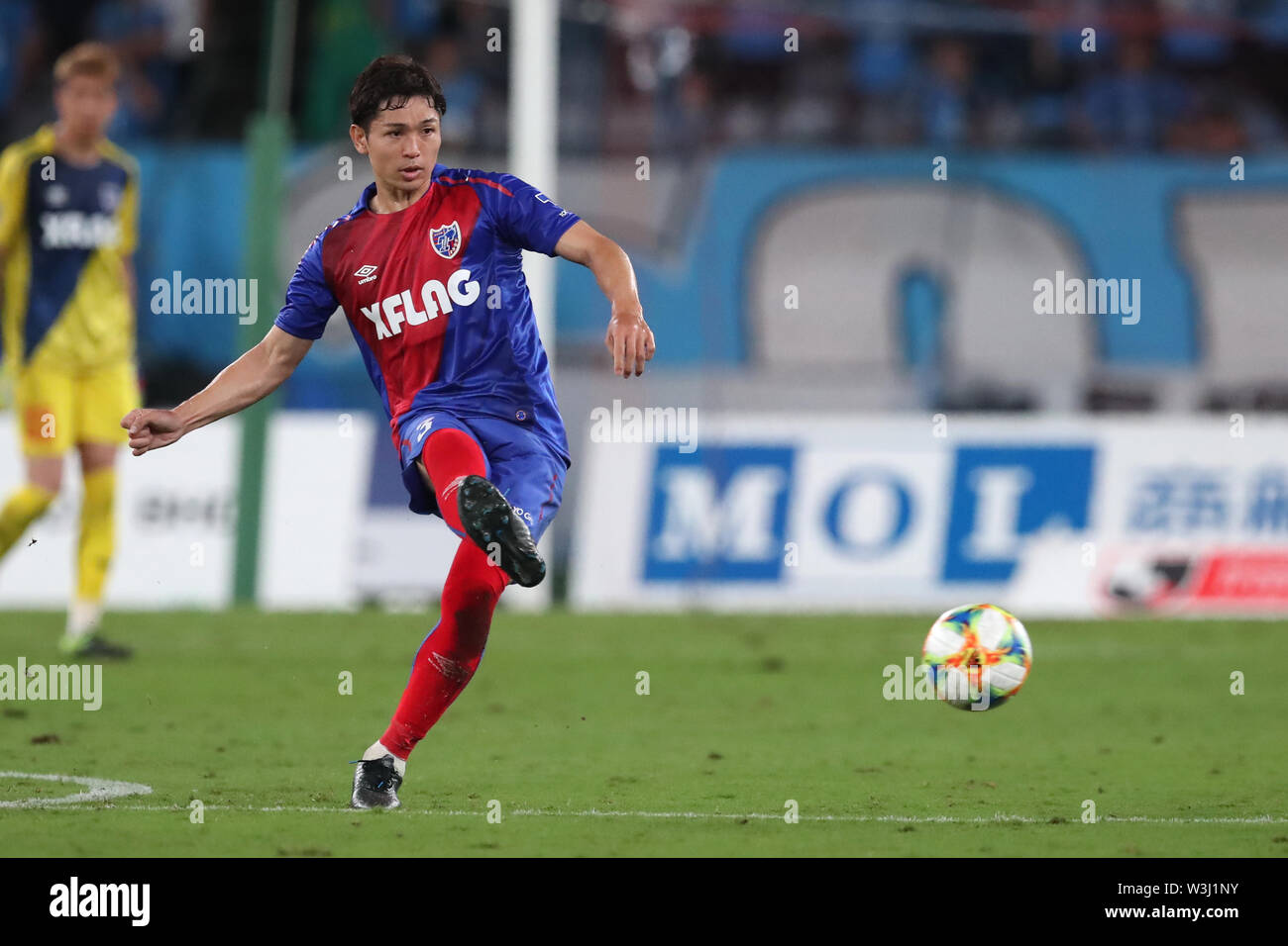 Tokyo, Japan. 14th July, 2019. FC Tokyo's Masato Morishige during the ...