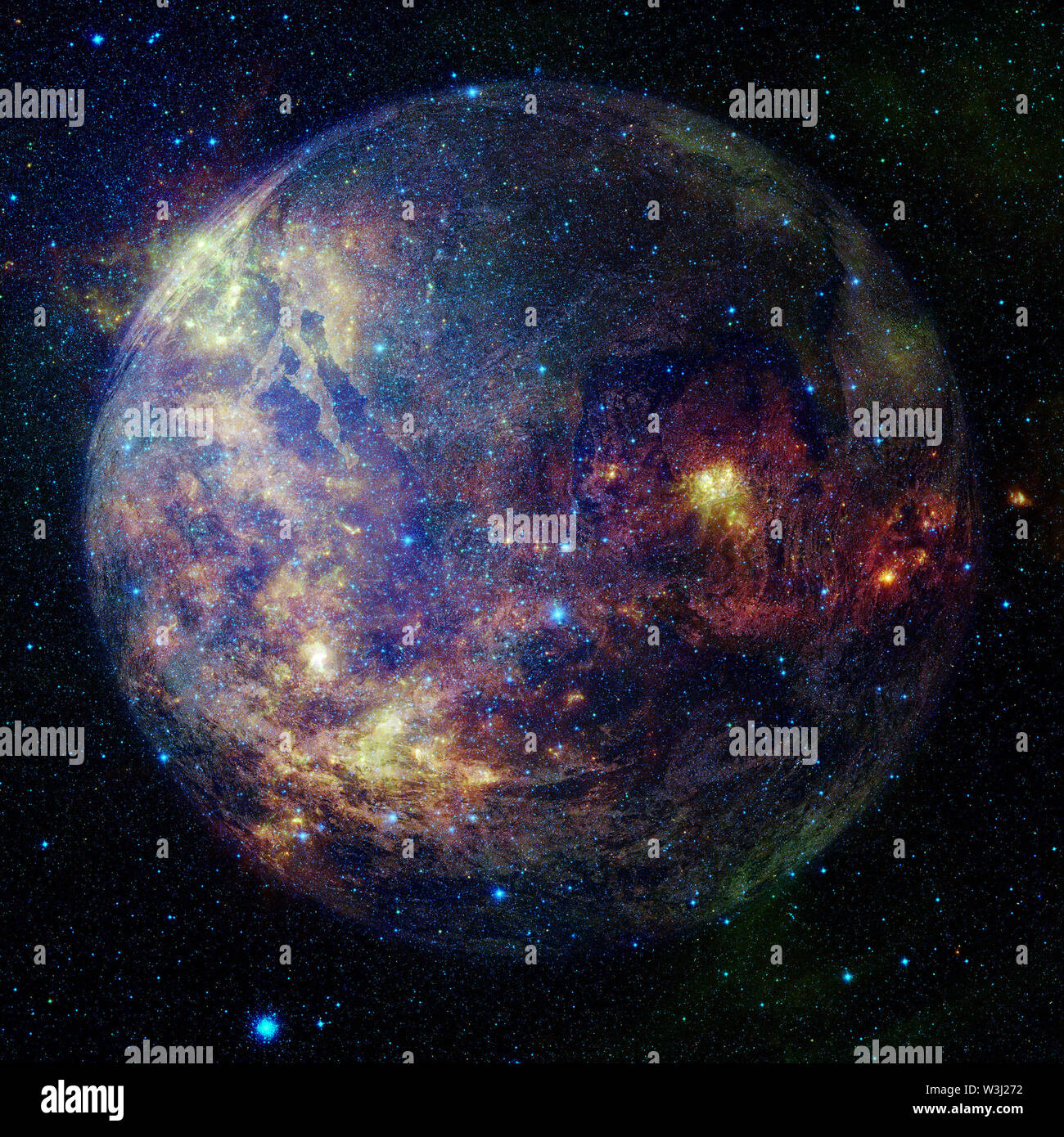 Earth. Space art. Elements of this image furnished by NASA Stock Photo ...