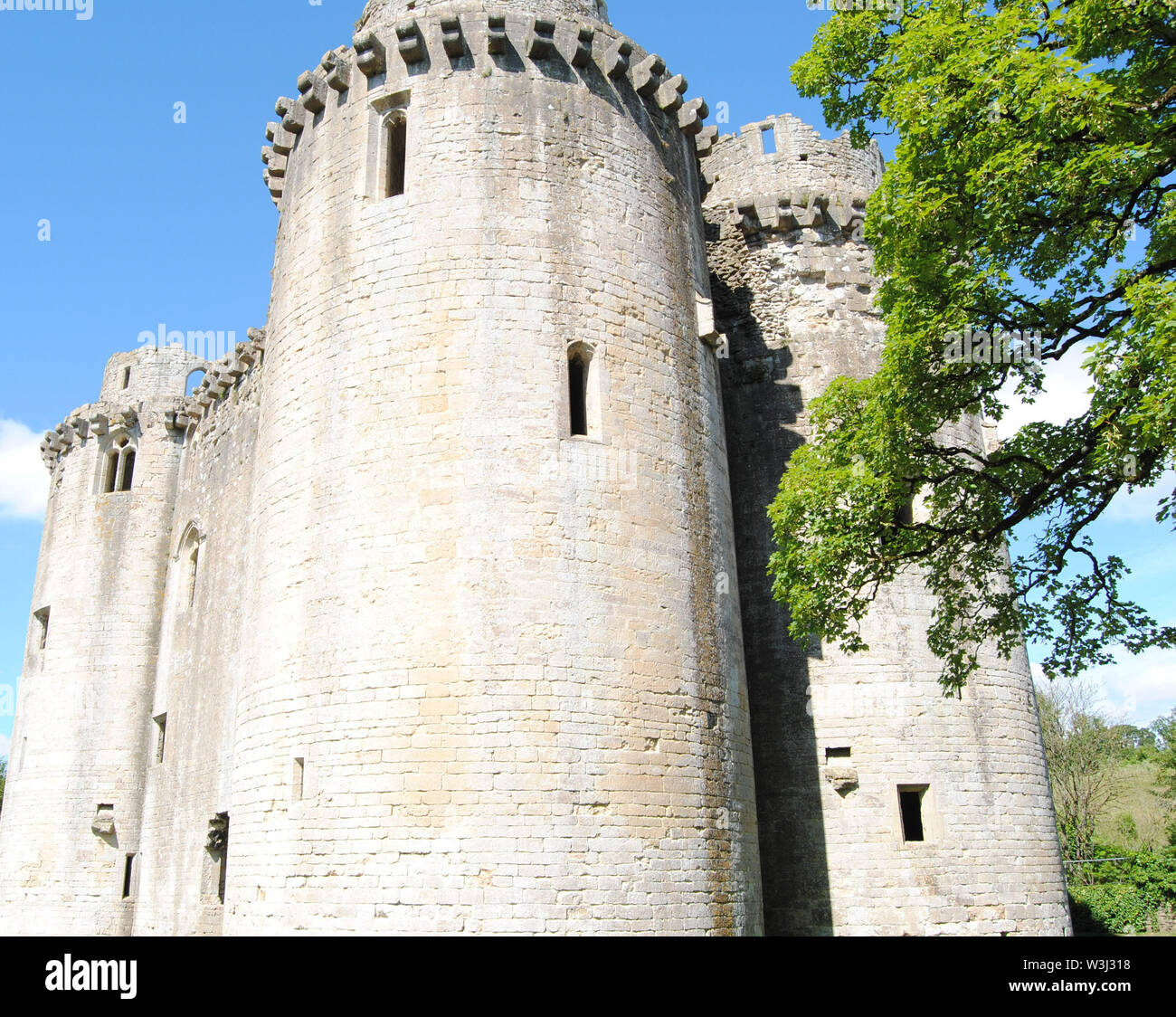 Nunney Castle Frome Moat High Resolution Stock Photography and Images ...