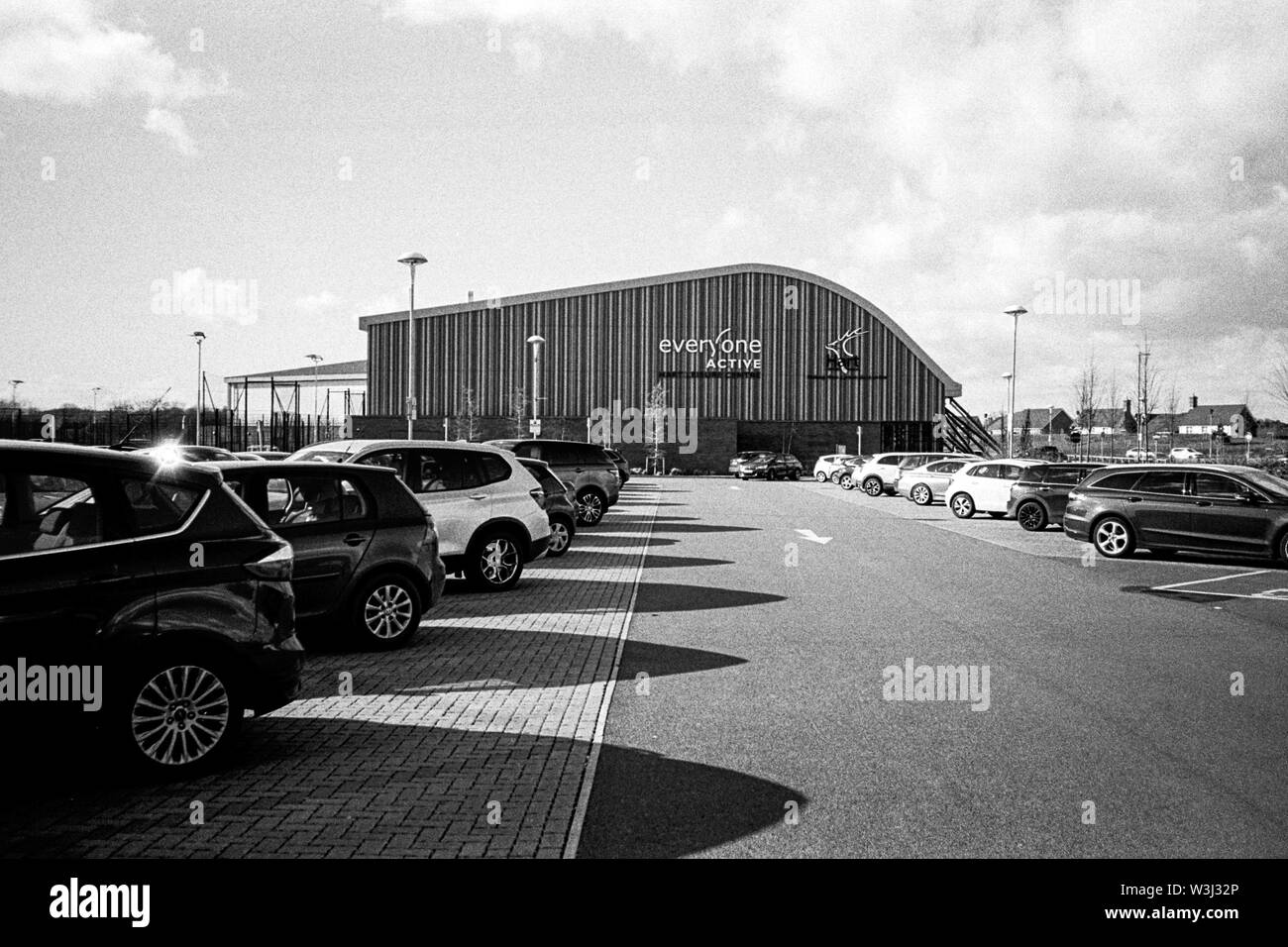 Sports and fitness centre Black and White Stock Photos & Images - Alamy